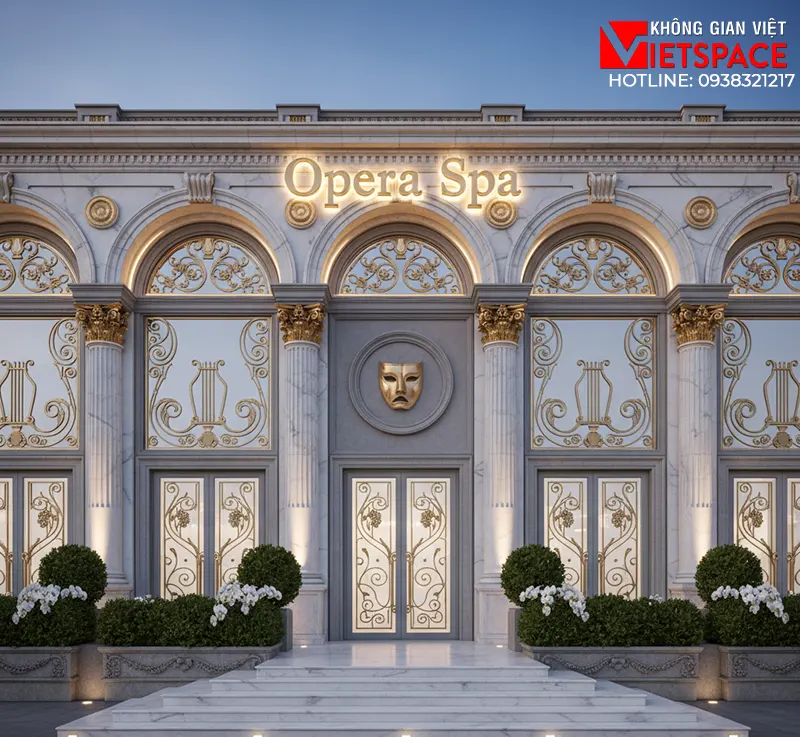 Kiệt Tác Thiết Kế Spa Opera Tinh Hoa Kiến Trúc - Không Gian Việt